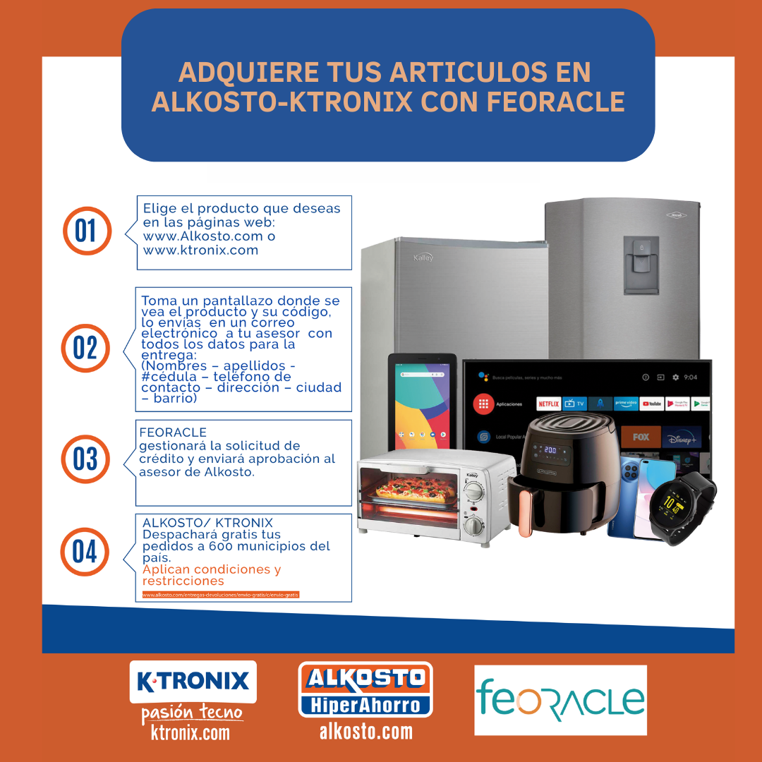 Alkosto- Ktronix - Fondo de empleados de Oracle